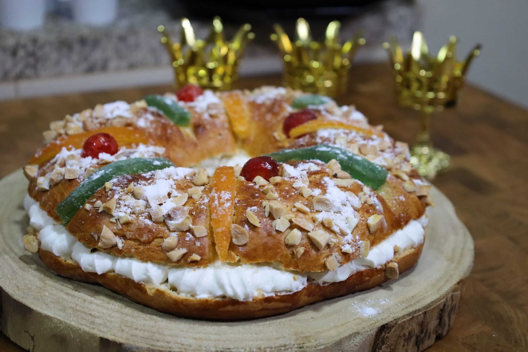 Receita De Bolo Rei Espanhol Roscon de Reyes - Teresa Activa